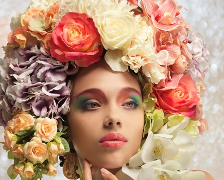 flower girl - Models Female & People Background Wallpapers on Desktop ...