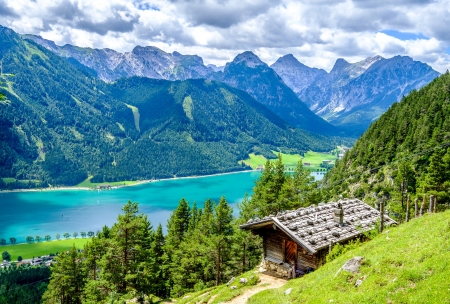 House in Tyrol, Austria - Lakes & Nature Background Wallpapers on ...