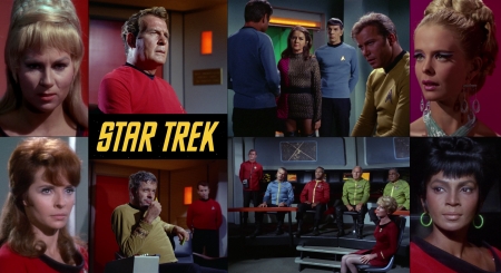 Star Trek Classic - Collages & Abstract Background Wallpapers on ...