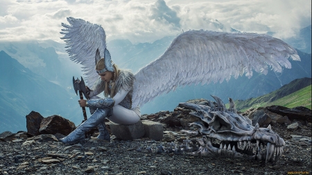 Valkyrie - Models Female & People Background Wallpapers on Desktop ...