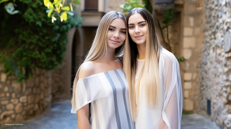 Renata & Anna in the Village - Models Female & People Background ...